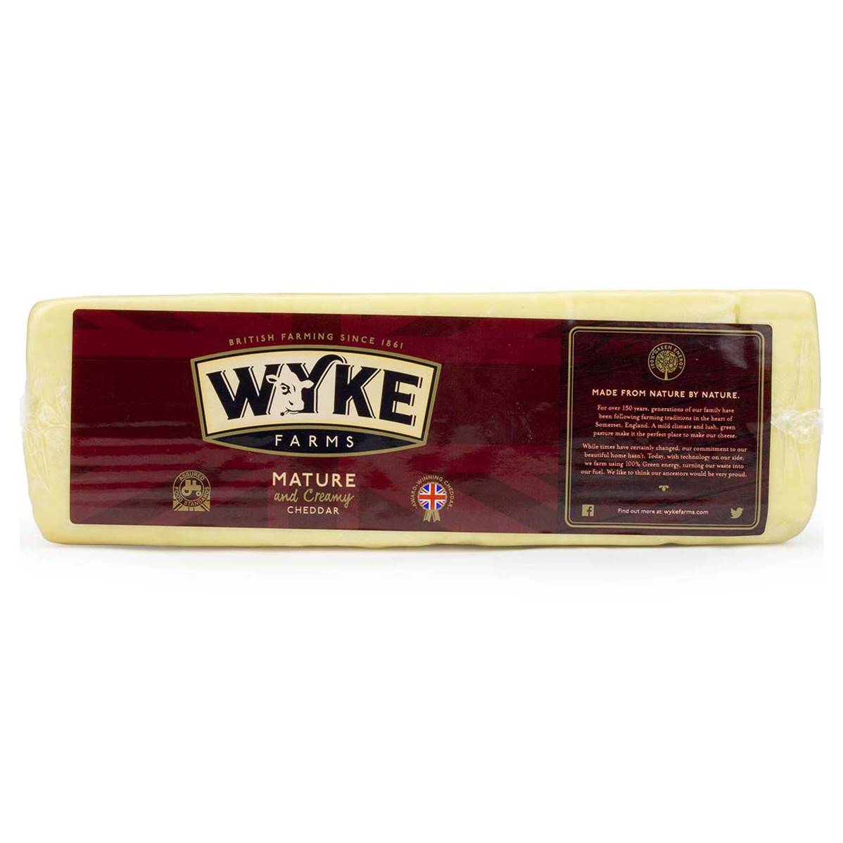 Wyke Farms Mature White Cheddar 2.4kg